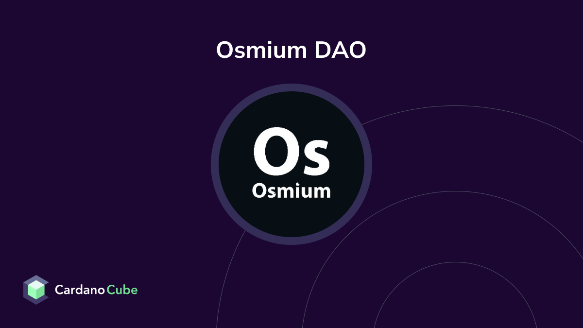 Osmium DAO (OSM) on the Cardano Blockchain | Prices, Charts, Teams & Ratings - CardanoCube.com